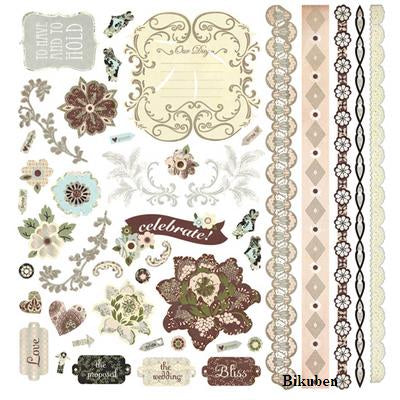 Basic Grey: Cappella - Element Stickers 12 x 12"