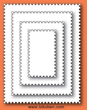 Memory Box - Postage Rectangle Layers Die