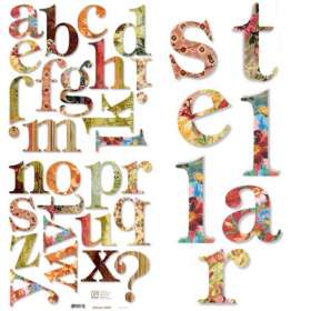 Basic Grey: Stella Ruby Monograms