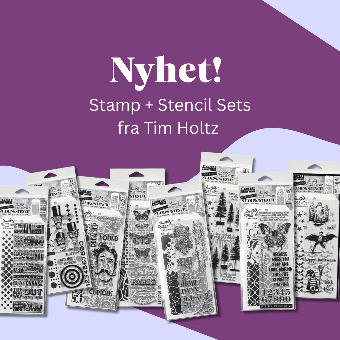Tim Holtz - Stamp & Stencil set