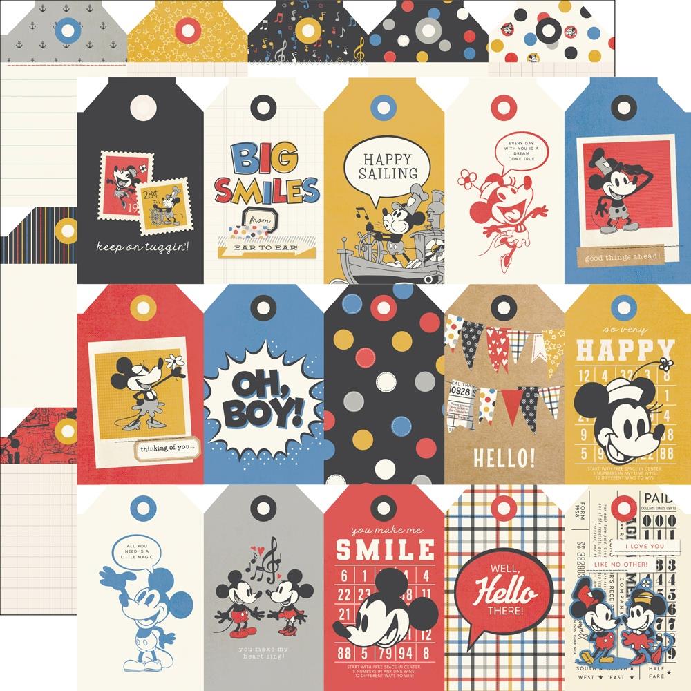 Simple Stories - Say Cheese Classic Mouse - Tag Elements - 12x12"