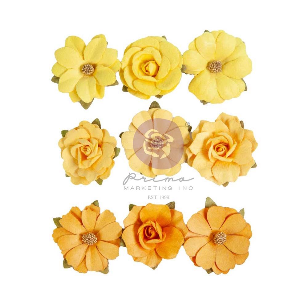 Prima - In Full Bloom - Flowers - Warm Sunshine