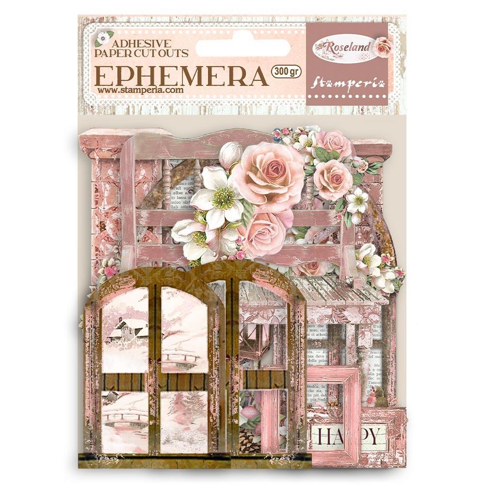 Stamperia - Roseland - Adhesive Ephemera
