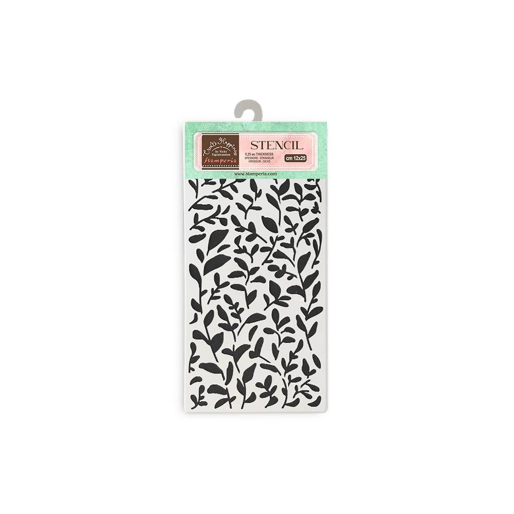 Stamperia - Secret Diary - Stencil - Leaves