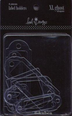 Heidi Swapp: Label Holders XL Ghost Shapes