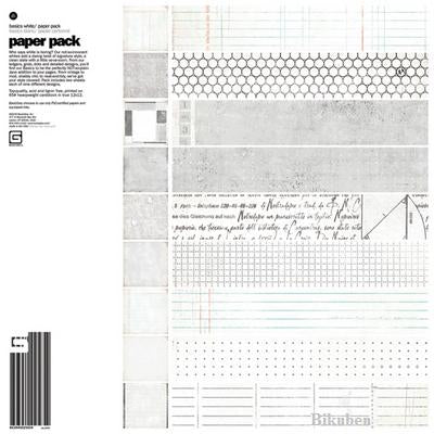Basic Grey: Basics White - Collection Pack 12 x 12"