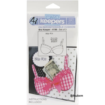 Art Impression - Card Keepers - Bra Keeper Stamp