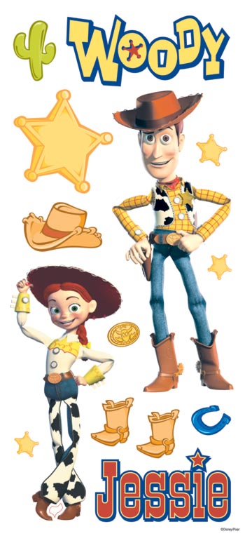 Disney: Woody & Jessie Sticker