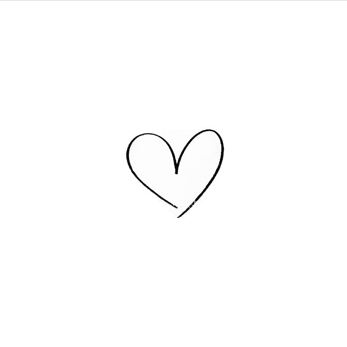 Inkido - Hjerte - nr 3 - Stempel