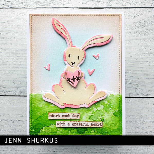 Sizzix - Tim Holtz Alterations - Thinlits - Bunny Stitch