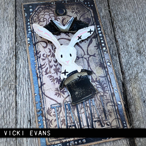 Sizzix - Tim Holtz Alterations - Thinlits - Bunny Stitch