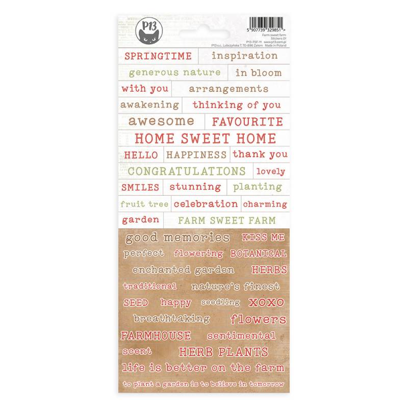 P13 - Farm sweet farm - Stickers - 01