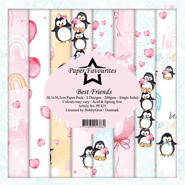 Paper Favourites - Best Friends - Paper Pack 12 x 12"